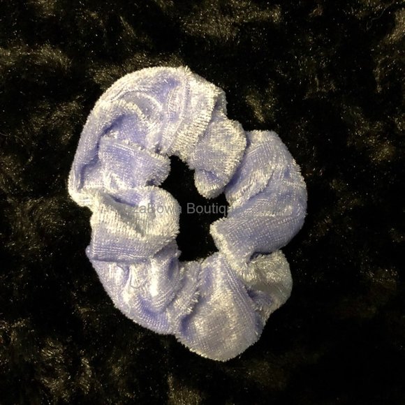 Hand Crafted | Accessories | Lilac Velvet Scrunchie Handcrafted Kids ...